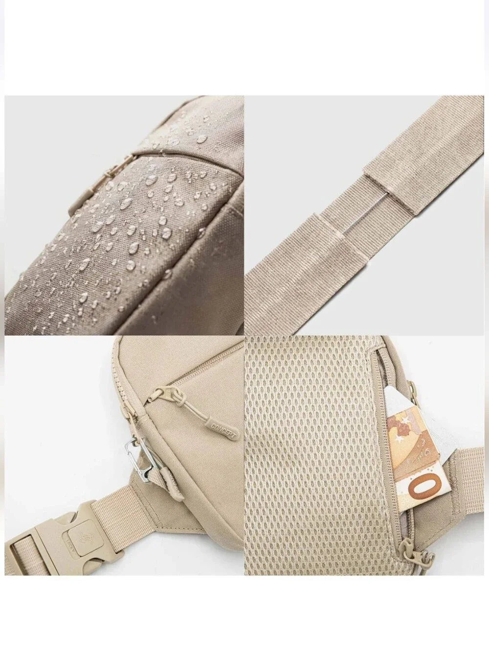 Concept Global | Bags | Concept Global Secure Travel Sling Bag 2 | Poshmark